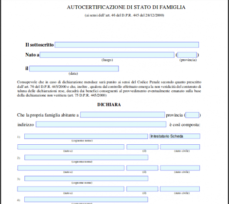 Stato Di Famiglia Cos E Come Si Certifica Il Mattino Di Parma Stato Di Famiglia Cos E Come Si Certifica Il Mattino Di Parma